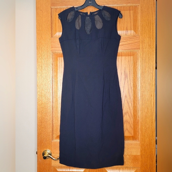 Lisa Howard | Dresses | Vtg 6s Lisa Howard Lbd Black Dress Modern Size ...